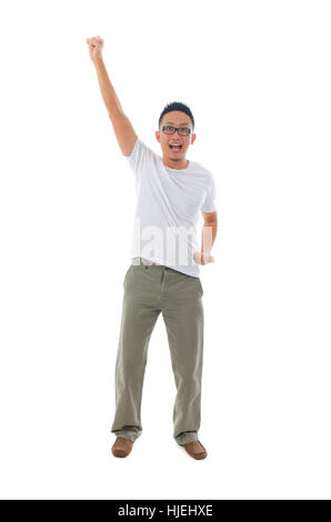 Photo of cheerful funky lady dancing club celebrate birthday nice gift ...