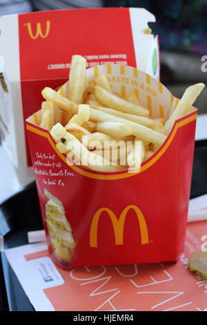 mcdonalds fries chips Stock Photo - Alamy