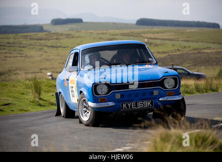 Mewla Historic Rally Event at Epynt Stock Photo - Alamy