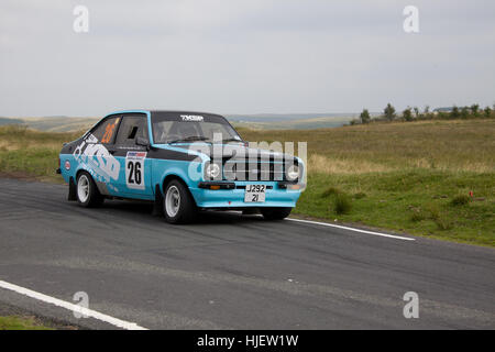 Mewla Historic Rally Event at Epynt Stock Photo - Alamy