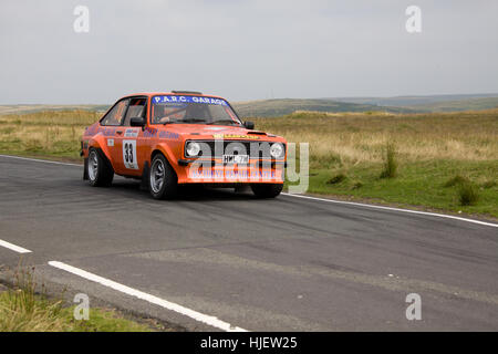Mewla Historic Rally Event at Epynt Stock Photo - Alamy