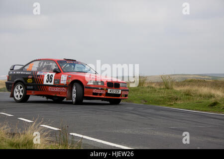 Mewla Historic Rally Event at Epynt Stock Photo - Alamy
