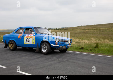 Mewla Historic Rally Event at Epynt Stock Photo - Alamy