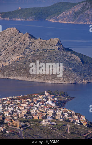 Perdika Church Greece Stock Photo - Alamy