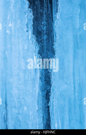 picture of wintry icicles from a waterfall Stock Photo - Alamy