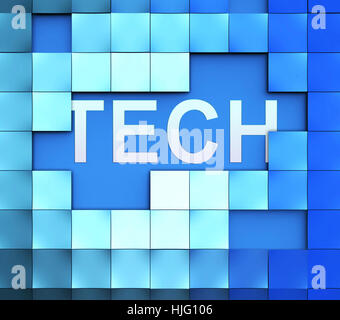 Electronic Circuit Showing Hi Tech And Motherboard Stock Photo - Alamy