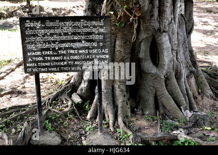 Magic Tree Memorial Site - The Killing Fields - Choeung Ek Museum of ...