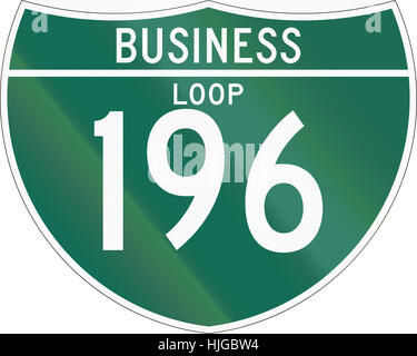 Business loop route 5 shield Stock Photo - Alamy