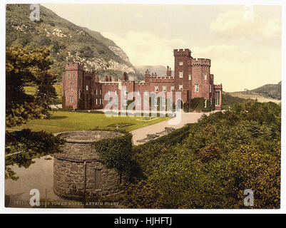Garron Tower Hotel. County Antrim, Ireland LCCN2002717360 Stock Photo ...