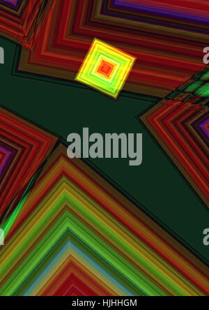 play of colours, coloured, neon, abstract, structures, colour, shapes ...