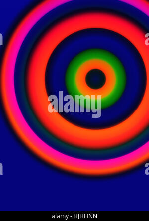 play of colours, coloured, neon, circle, abstract, structures, colour ...