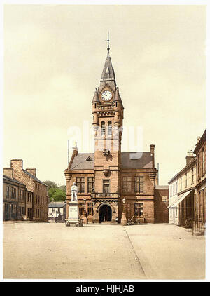 Town Hall, Annan Stock Photo - Alamy