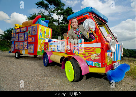 Kids TV character Mister Maker, played by Phil Gallagher, who showed ...