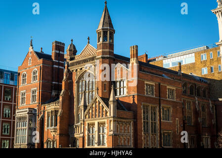 Red brick victorian gothic office building in Liverpool city centre ...