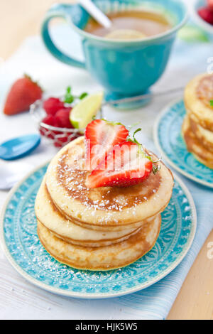 fruit, berries, pancakes, pancake, dessert, fresh, food, breakfeast ...