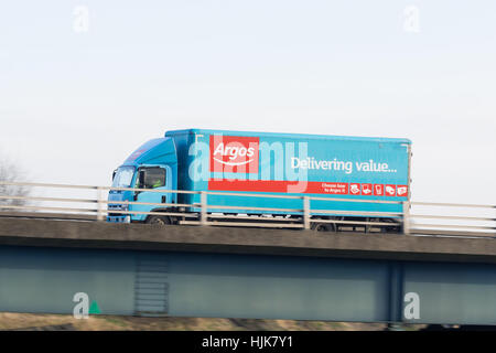 An Argos delivery truck Stock Photo: 39410110 - Alamy