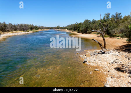 View up the Murchison River, Western Australia Stock Photo - Alamy