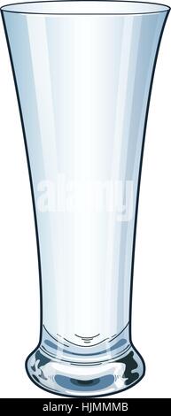 Empty Cocktail glass isolated illustration Stock Vector Image & Art - Alamy