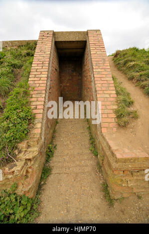 Kenley Aerodrome, Blast pen bunkers Stock Photo - Alamy
