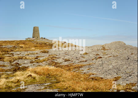 Knockboy Summit and Trig Point Stock Photo - Alamy