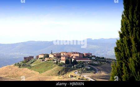 scenic landscapes of Crete Senesi, siena, tuscany, italy Stock Photo ...