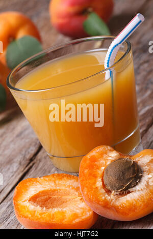 Peach Juice or Nectar Stock Photo - Alamy