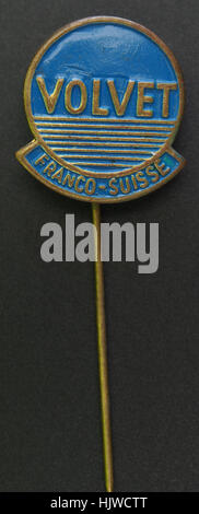 A Franco-Suisse advertising pin from the early 20th century ...