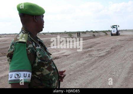 Brigadier General Venuste Nduwayo, Sector 5 Commander, oversees the ...
