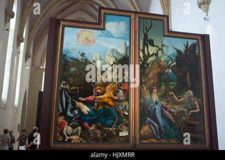 Isenheim Altarpiece with The Temptation of Saint Anthony by Matthias Grunewald Circa 1510 (Circa ...