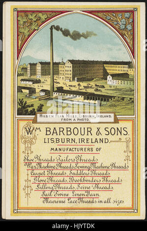 Barbour's linen thread Stock Photo - Alamy