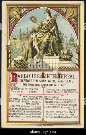 Barbour's linen thread Stock Photo - Alamy