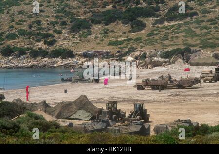 Sardinia island (Italy) military range of Capo Teulada Stock Photo - Alamy