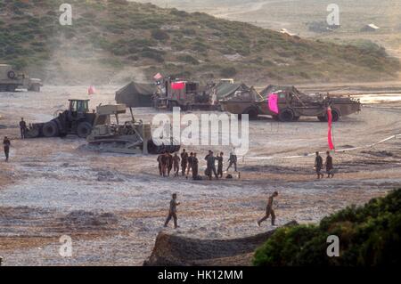 Sardinia island (Italy) military range of Capo Teulada Stock Photo - Alamy