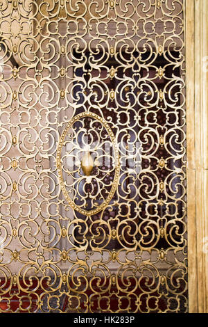 Example of Ottoman art patterns applied on metals Stock Photo - Alamy