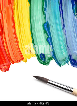 art, isolated, colour, painting, confusion, mess, rainbow, drawing ...