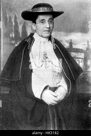 Pope Benedict XV (1854-1922). Museum: PRIVATE COLLECTION. Author ...