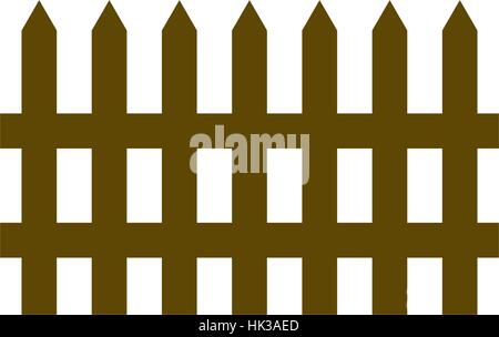 Country fence icon. Simple illustration of country fence vector icon ...
