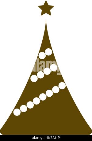 Pictograph of christmas tree Stock Vector Image & Art - Alamy