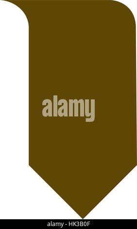 Bookmark icon flat vector. Dictionary book. Read element isolated Stock ...