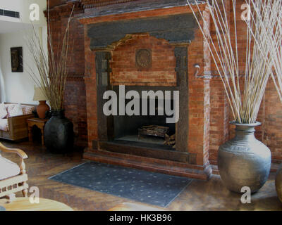 Traditional fireplace, Kathmandu Stock Photo - Alamy
