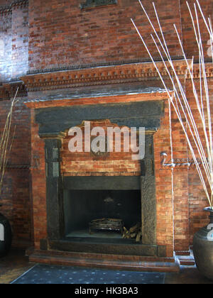 Traditional fireplace, Kathmandu Stock Photo - Alamy