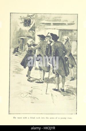 A scene from 'The Impudent Comedian', illustrated by R. Sauber ...