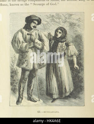 An illustration from 'The Human Race,' depicting various stages and ...