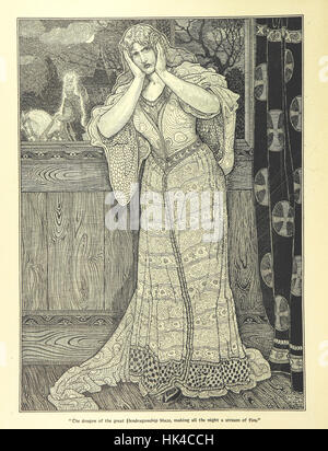 Image from 'Idylls of the King,' featuring illustrations by G. W. Rhead ...