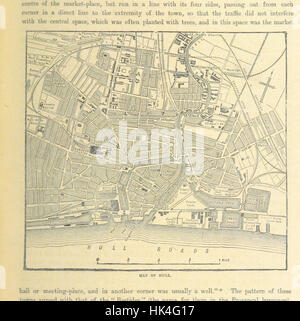 HULL. Vintage town city map plan. Yorkshire, 1939 Stock Photo ...
