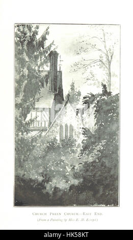 An image from 'The History of Church Preen,' detailing the history of ...