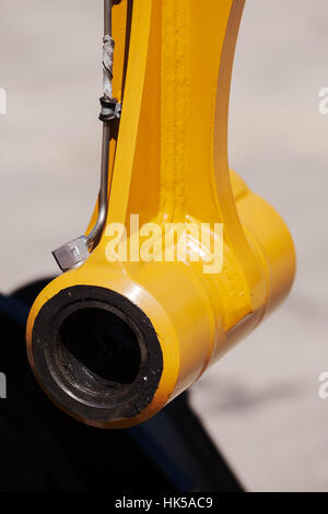 parts of machinery for the construction industry, note shallow depth of ...