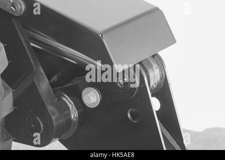 parts of machinery for the construction industry, note shallow depth of ...