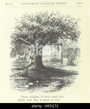 Image from 'Favourite English Poems and Poets,' illustrating poems with ...