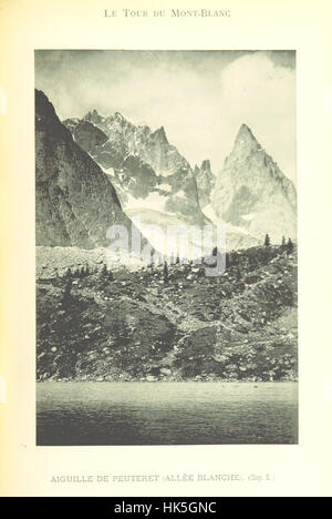 An image from 'Alpes et Pyreïneïes' depicting the Mont-Blanc region ...